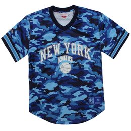 Mitchell & Ness Mitchell & Ness NBA New York Knicks Camo Mesh Mens T-Shirt
