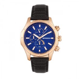 Breed Lacroix Chronograph Lederarmbanduhr