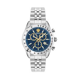 Versace Chrono Master Silber Herren Armbanduhr VE8R00324