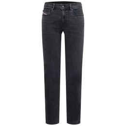 Diesel Sleenker Jeans aus schwarzem Denim
