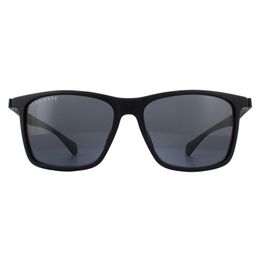 HUGO BOSS Sonnenbrille BOSS 1078/S 003 IR Matt Schwarz Grau
