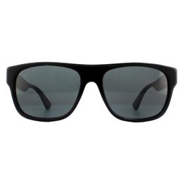 Gucci Rectangle Mens Schwarz Gr&uuml;n Rot Grau Sonnenbrillen