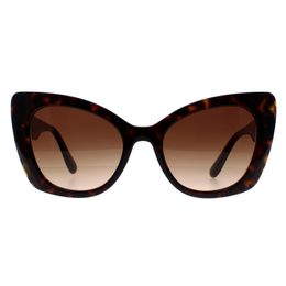 Dolce & Gabbana Dolce & Gabbana Cat Eye Damen Havanna Braun Farbverlauf DG4405