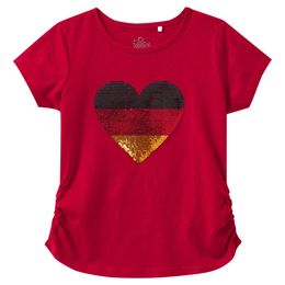 Topolino M&auml;dchen T-Shirt im Fu&szlig;ball-Design