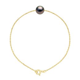 Armband echte Tahiti-Zuchtperle, rund, 8&ndash;9 mm