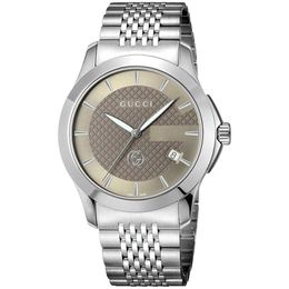 Gucci YA1264107 G-Timeless Braunes Zifferblatt Herrenuhr