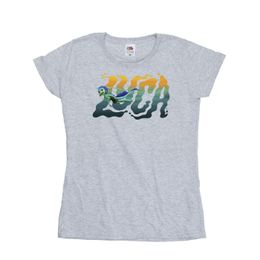 Disney - "Luca Swim" T-Shirt f&uuml;r Damen (Grau)
