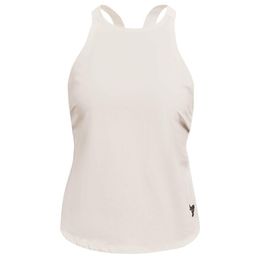 Under Armour Project Rock Heatgear Womens White Tank Top