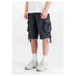 Shorts Alpha Industries "Jet Short", Herren, Gr. 28, Normalgr&ouml;&szlig;en, blau (rep.blau), Obermaterial: 100% Baumwolle, Hosen Shorts