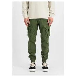 Cargohose Alpha Industries "Spy Pant", Damen, Gr. 31, Normalgr&ouml;&szlig;en, gr&uuml;n (schwarz olive), Obermaterial: 98% Baumwolle, 2% Elastan; Futter: 100% Baumwolle, Hosen Cargohose