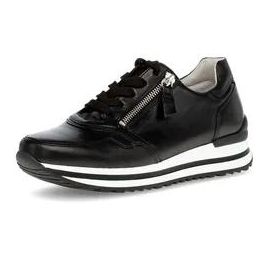 Sneaker Gabor "Sneaker low", Damen, Gr. 35,5, schwarz, Schuhe Sneaker