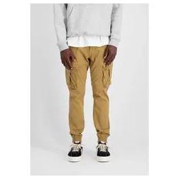 Cargohose Alpha Industries "Spy Pant", Damen, Gr. 30, Normalgr&ouml;&szlig;en, gr&uuml;n (khaki), Obermaterial: 98% Baumwolle, 2% Elastan; Futter: 100% Baumwolle, Hosen Cargohose