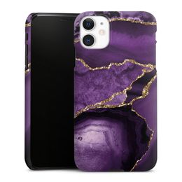 DeinDesign iPhone 11 Handy Premium Case Smartphone Handyh&uuml;lle Schutzh&uuml;lle matt Pink Glitzer Marble Premium Case