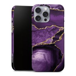 DeinDesign iPhone 16 Pro Max Handy Premium Case Smartphone Handyh&uuml;lle Schutzh&uuml;lle gl&auml;nzend Pink Glitzer Marble Premium Case