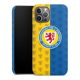 DeinDesign iPhone 12 Pro Max Handy Premium Case Smartphone Handyh&uuml;lle Schutzh&uuml;lle matt Logo Eintracht Braunschweig Official Licensed Product Premium Case