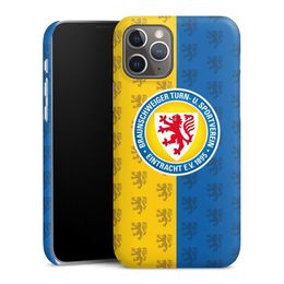 DeinDesign iPhone 12 Pro Handy Premium Case Smartphone Handyh&uuml;lle Schutzh&uuml;lle matt Logo Eintracht Braunschweig Official Licensed Product Premium Case