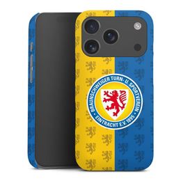DeinDesign iPhone 17 Pro Handy Premium Case Smartphone Handyh&uuml;lle Schutzh&uuml;lle matt Logo Eintracht Braunschweig Official Licensed Product Premium Case
