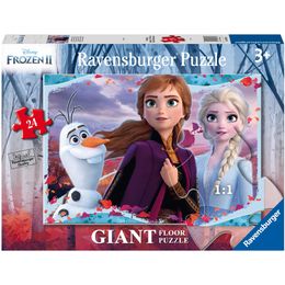 Puzzle Ravensburger "Die Eisk&ouml;nigin 2: Zauberhafte neue Welt", bunt, Puzzles, KinderB:69cm H:49cm, Pappe, Motiv, Made in Europe, B:69cm H:49cm