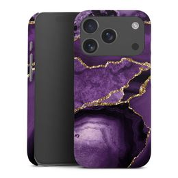 DeinDesign iPhone 17 Pro Handy Premium Case Smartphone Handyh&uuml;lle Schutzh&uuml;lle matt Pink Glitzer Marble Premium Case