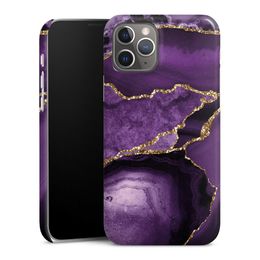 DeinDesign iPhone 12 Pro Handy Premium Case Smartphone Handyh&uuml;lle Schutzh&uuml;lle gl&auml;nzend Pink Glitzer Marble Premium Case