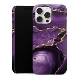 DeinDesign iPhone 15 Pro Max Handy Premium Case Smartphone Handyh&uuml;lle Schutzh&uuml;lle gl&auml;nzend Pink Glitzer Marble Premium Case