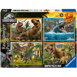 Puzzle Ravensburger "Jurassic Park, Willkommen in der Jurassic World", bunt, Puzzles, KinderB:36cm H:26cm, Pappe, Motiv, Made in Europe, B:36cm H:26cm