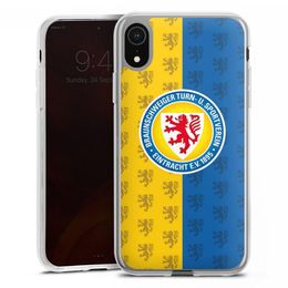 DeinDesign iPhone Xr Handy Silikon H&uuml;lle Case transparent Handyh&uuml;lle Logo Eintracht Braunschweig Official Licensed Product Silikon Case