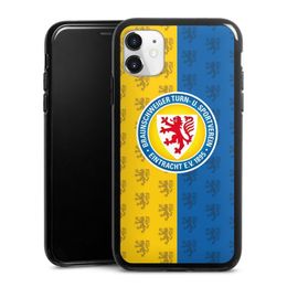DeinDesign iPhone 11 Handy Silikon H&uuml;lle Case schwarz Handyh&uuml;lle Eintracht Braunschweig Logo Official Licensed Product