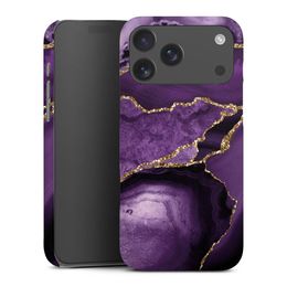 DeinDesign iPhone 17 Pro Max Handy Premium Case Smartphone Handyh&uuml;lle Schutzh&uuml;lle gl&auml;nzend Pink Glitzer Marble Premium Case