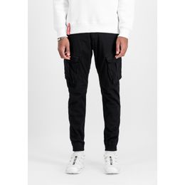 Cargohose Alpha Industries "Spy Pant", Damen, Gr. 28, Normalgr&ouml;&szlig;en, schwarz, Obermaterial: 98% Baumwolle, 2% Elastan; Futter: 100% Baumwolle, Hosen Cargohose