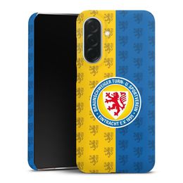 DeinDesign Galaxy A36 5G Handy Premium Case Smartphone Handyh&uuml;lle Schutzh&uuml;lle matt Logo Eintracht Braunschweig Official Licensed Product Premium Case