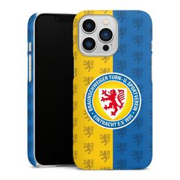 DeinDesign iPhone 13 Pro Handy Premium Case Smartphone Handyh&uuml;lle Schutzh&uuml;lle matt Logo Eintracht Braunschweig Official Licensed Product Premium Case