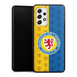 DeinDesign Galaxy A53 5G Handy Silikon H&uuml;lle Case schwarz Handyh&uuml;lle Official Licensed Product Eintracht Braunschweig Logo