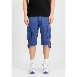 Shorts Alpha Industries "Jet Short", Herren, Gr. 29, Normalgr&ouml;&szlig;en, lila (night lila), Obermaterial: 100% Baumwolle, Hosen Shorts