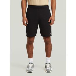 G-Star Raw Trainingsshorts G-STAR "Structured Jersey Shorts", Herren, Gr. L, dk schwarz, Obermaterial: 64% Polyester, 34% Baumwolle, 2% Elasthan, Hosen