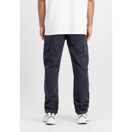 Cargohose Alpha Industries "Agent Pant", Damen, Gr. 28, Normalgr&ouml;&szlig;en, blau (rep.blau), Obermaterial: 100% Baumwolle; Futter: 100% Baumwolle, Hosen Cargohose
