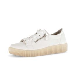 Sneaker Gabor "Sneaker low", Damen, Gr. 36, wei&szlig;, Schuhe Sneaker