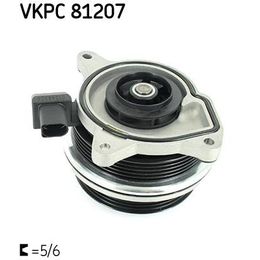 SKF Wasserpumpe VKPC 81207 mit Dichtungen f&uuml;r SKODA VW SEAT AUDI (FAW) 03C121004E 03C121004D 03C121004G
