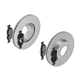 F.BECKER Bremsensatz, Scheibenbremse 13810031 Vorderachse bel&uuml;ftet 286mm 22mm f&uuml;r BMW