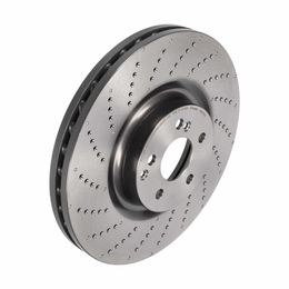 Brembo Bremsscheibe COATED DISC LINE 09.B769.51 vorne rechts links Gelocht 360mm f&uuml;r MERCEDES-BENZ BRABUS 0004212012 2214210812 2044211212