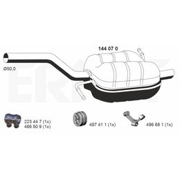 Ernst Endschalld&auml;mpfer 144070 f&uuml;r VAG