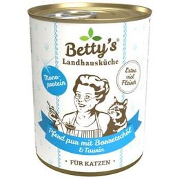Betty's Landhausk&uuml;che Pferd Pur 6x400 g