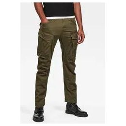 G-Star Raw Cargohose G-STAR "Rovic Zip 3D Tapered Pant", Damen, Gr. 31, L&auml;nge 32, gr&uuml;n (olivgr&uuml;n), Web, Obermaterial: 97% Baumwolle, 3% Elasthan, unifarben, normal lang, Hosen Cargohose, Tapered Fit