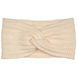 Stirnband styleBREAKER "Strick Stirnband Rippmuster", Damen, beige, Obermaterial: 80% Polyacryl PAN. 20% Wolle WO., Modisch, M&uuml;tzen Stirnband