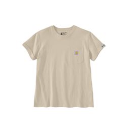 T-Shirt Carhartt "Rosie", Damen, Gr. L, wei&szlig; (creme), Obermaterial: 100% Baumwolle CO., Shirts T-Shirt