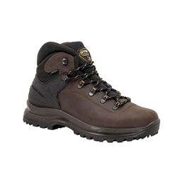 Wanderschuh Grisport "Schn&uuml;rstiefel", Damen, Gr. 36, braun, Obermaterial: 50% Rindsleder Leather cow. 50% Lammleder LEL., Schuhe Wanderschuh