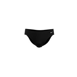Badehose Nike "BRIEF", Gr. 50, N-Gr, schwarz, Jersey, Obermaterial: 100% Polyester, Badehosen Badehose, sportliche Schnittform, innenliegender Kordelzug, chlorbest&auml;ndig