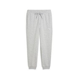 Trainingshose Puma "TAD ESSENTIALS Jogginghose Damen", Herren, Gr. L, Normalgr&ouml;&szlig;en, light gray heather, Obermaterial: 30% Polyester, 70% Baumwolle. Taschenfutter: 100% Baumwolle. Rippe: 97% Baumwolle, 3% Elasthan, regular fit, Hosen Trainingshose
