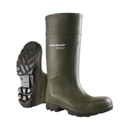 Sicherheitsstiefel Dunlop "Purofort Professional full safety" Gr. 37, gr&uuml;n, 37, Obermaterial: 100% Textilmaterial TEXMAT., Schuhe