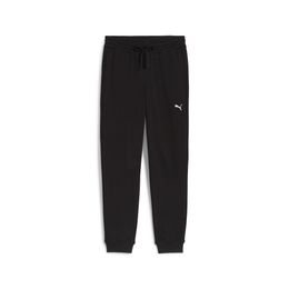 Trainingshose Puma "TAD ESSENTIALS Jogginghose Damen", Herren, Gr. L, Normalgr&ouml;&szlig;en, schwarz, Obermaterial: 30% Polyester, 70% Baumwolle. Taschenfutter: 100% Baumwolle. Rippe: 97% Baumwolle, 3% Elasthan, regular fit, Hosen Trainingshose